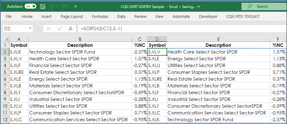 Excel 365 Sort And Sortby Functions